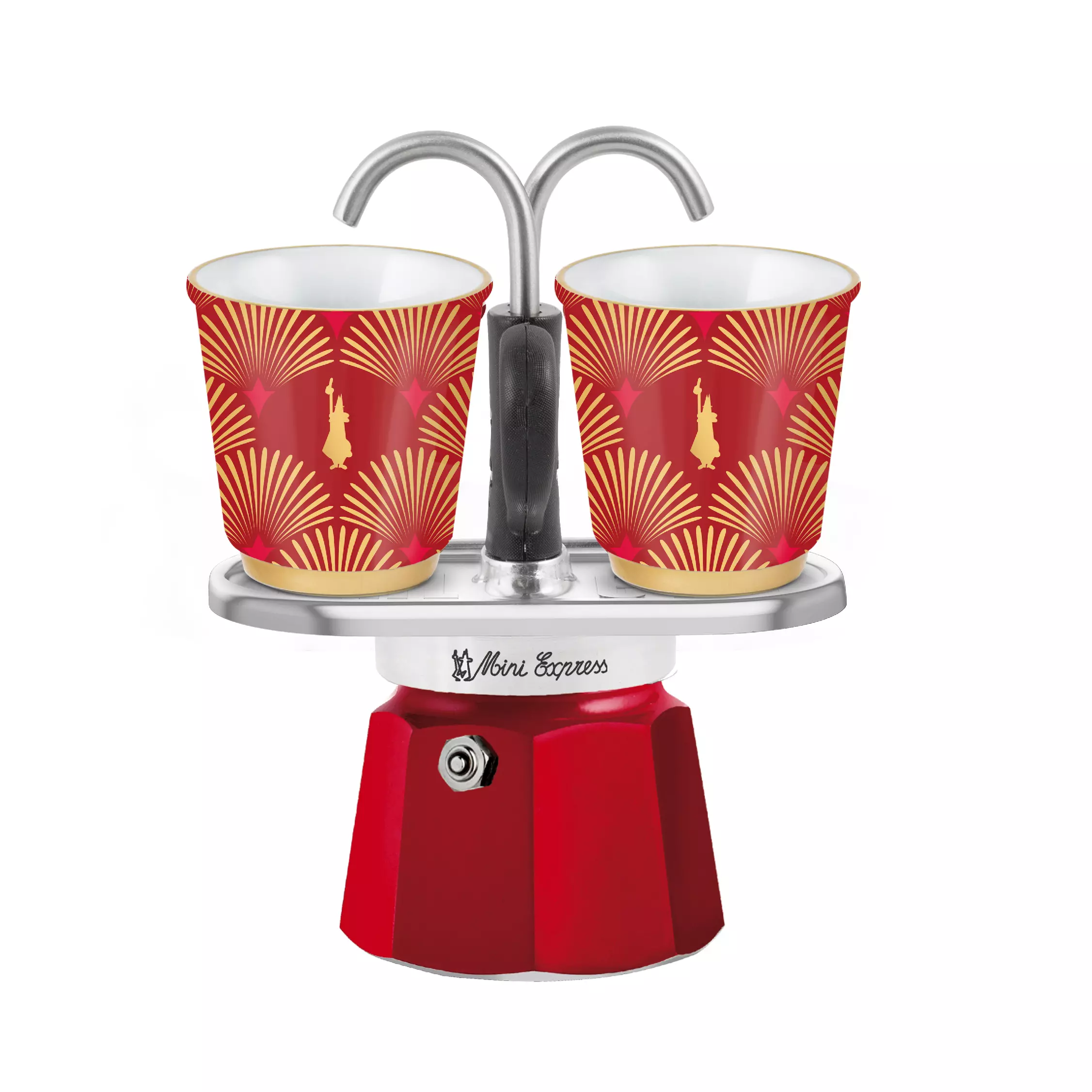 Set Bialetti Mini Express Deco Glamour 2 šálky | Lázeňská káva