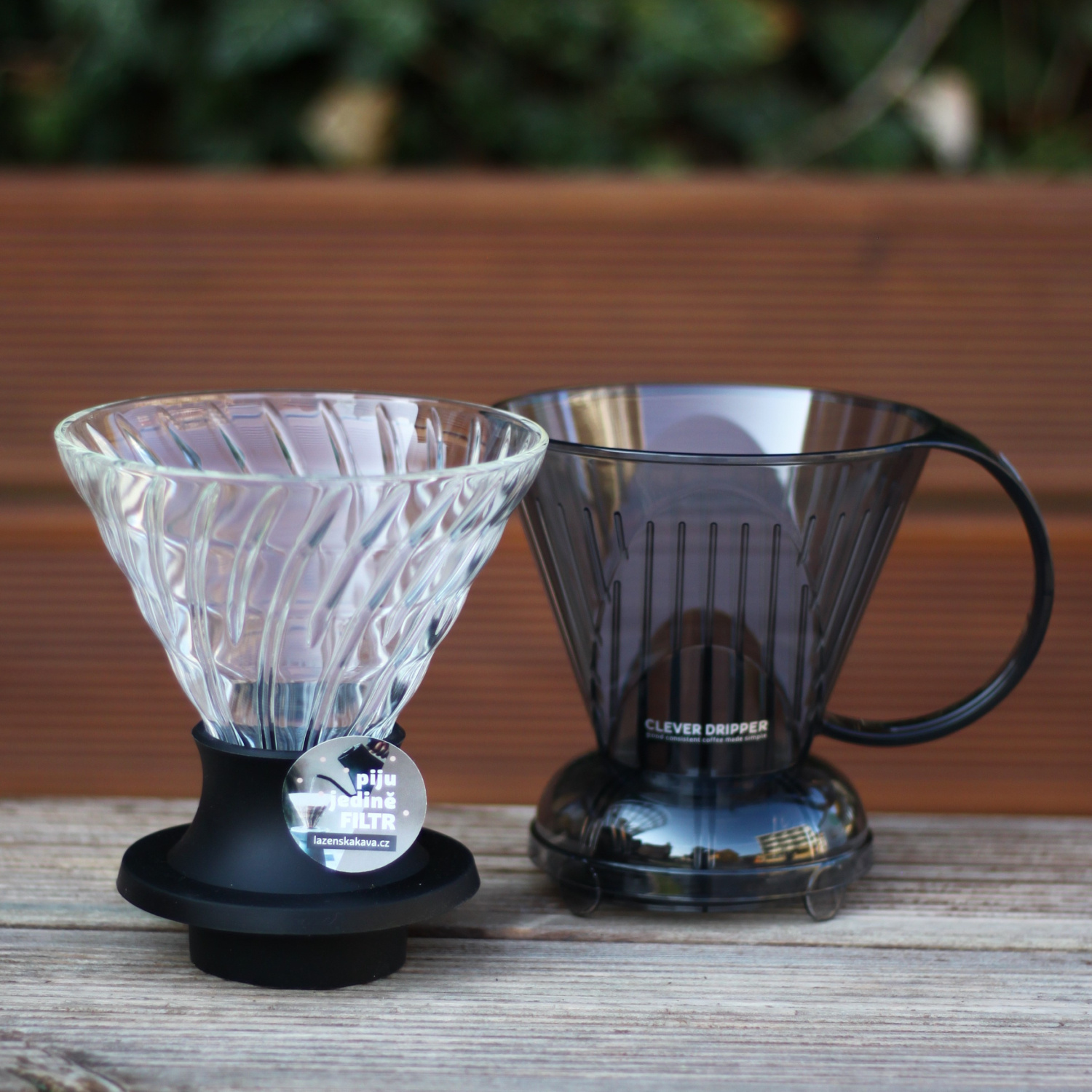 Clever Dripper velikosti L 530 ml hnědý | Lázeňská káva